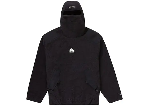 Supreme Nike Acg Fleece Pullover - Black