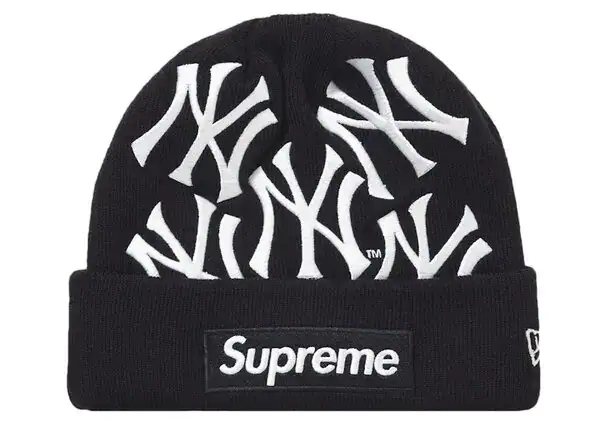 帽子 Supreme New york Yankees Box Logo Beanie Supreme X New York Yankees X New Era Box Logo Beanie - Pink