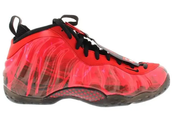 Nike Air Foamposite One Sneakers - Challenge Red/black