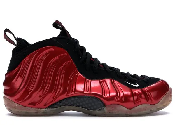 Nike Air Foamposite One Metallic Sneakers - Varsity Red/white/black