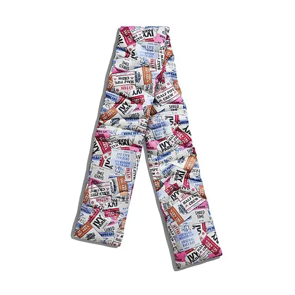 Adidas Ivy Park Ski Tag Allover Print Padded Scarf