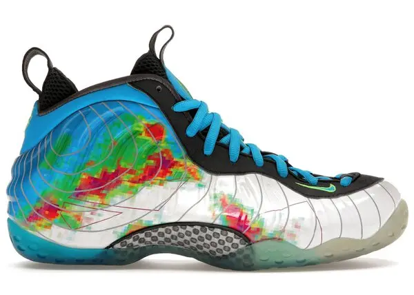 Nike Air Foamposite One Weatherman Sneakers - Jetstream/black/gamma Blue