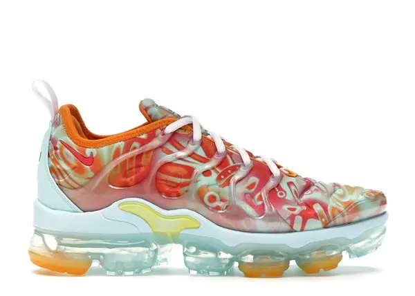 Nike Vapormax Plus Dip Dye Sneakers - Mint/orange/white
