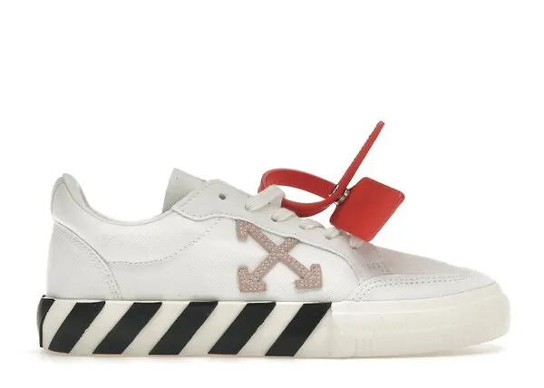 Off-White Off Vulc Low Sneakers - White/pink