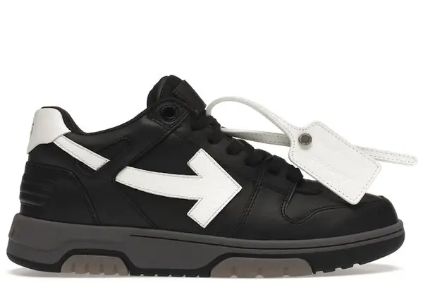 Off-White Out Of Office Low-top Sneakers - Black/gray/white