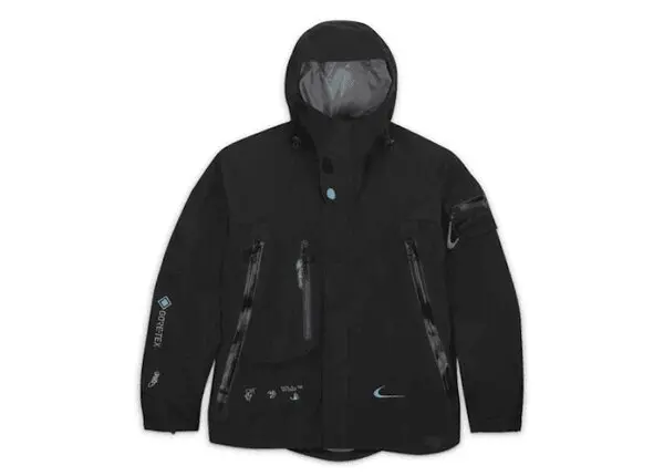 Off-White X Nike Gore-tex Jacket - Black