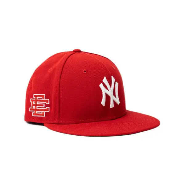 Eric Emanuel New York Yankees 59fifty Fitted Hat - Scarlet Red ...