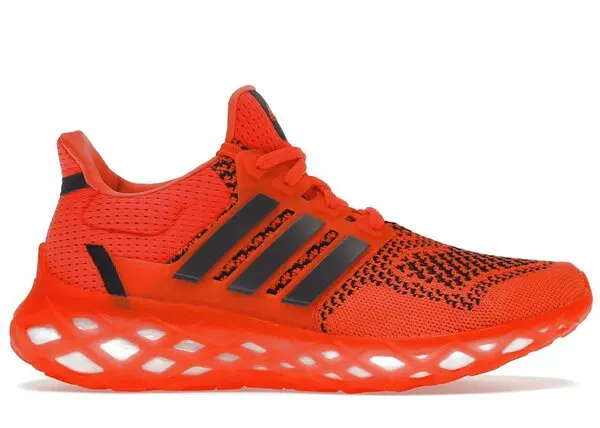 Adidas Ultra Boost Web Dna Sneakers - Solar Red/night Metallic/core Black