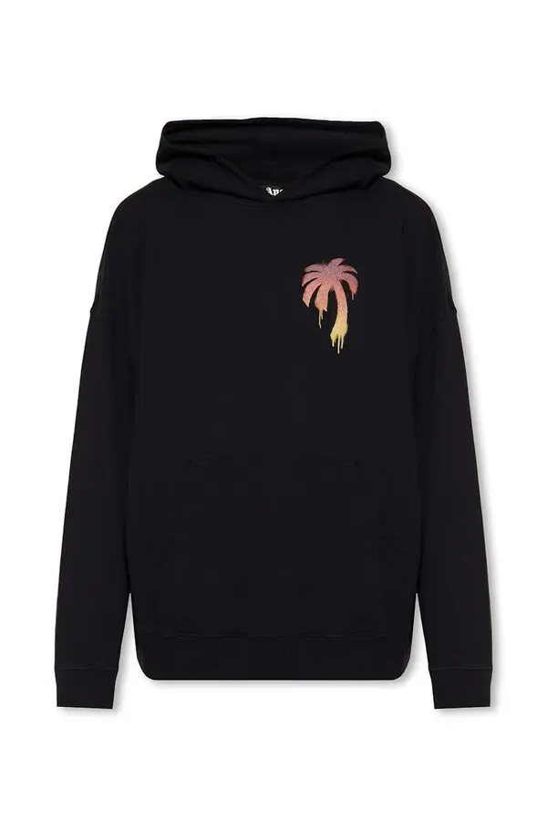Palm Angels I Love Pa Hoodie - Black