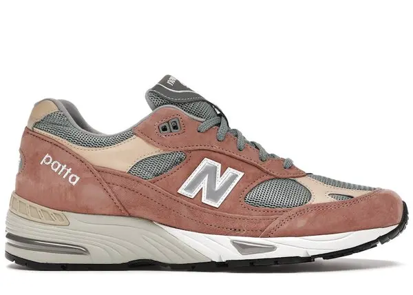 NEW BALANCE 991 Patta - Cork/light Petrol