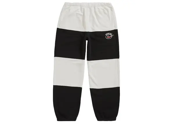 Supreme Nike Stripe Sweatpant - Black