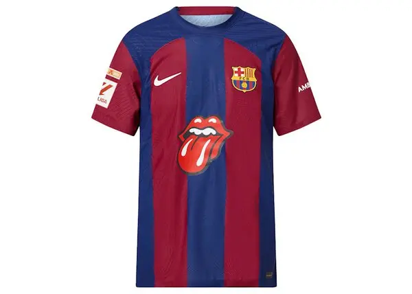 Nike Fc Barcelona X The Rolling Stones 23/24 Jersey