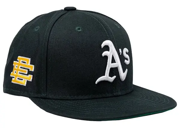 ERIC EMANUEL Ee Oakland Athletics Ne 59fifty Fitted Hat - Dark Green