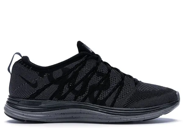Nike Flyknit Lunar1+ Supreme Sneakers - Black/dark Grey