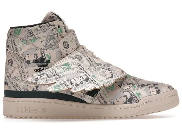 Adidas Forum Wings 1.0 Jeremy Scott Money - Clear Brown/green Night