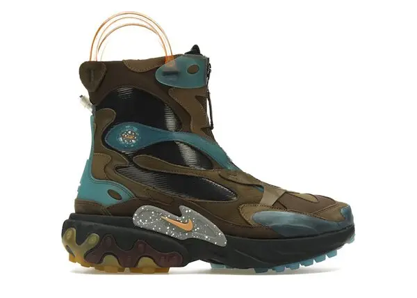 Nike React Boot Undercover - Brown/black/teal