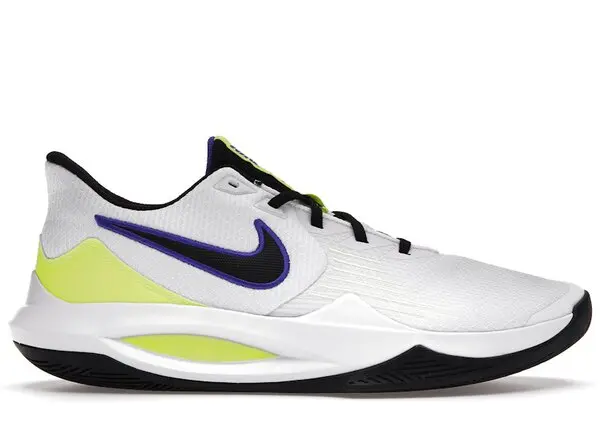 Nike Precision 5 Sneakers - White/barely Volt