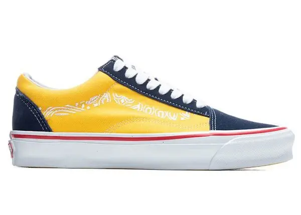 VANS Vault Og Old Skool Lx Bedwin & The Heartbreakers Bandana Sneakers - Multicolor