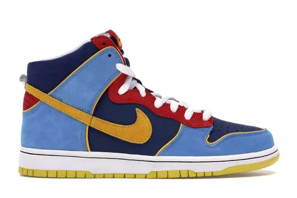 Nike Dunk High Pacman - Blue Frost/midwest Gold
