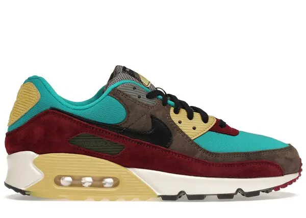 Nike Air Max 90 Nrg Sneakers - Ridgerock/turbo Green/saturn Gold