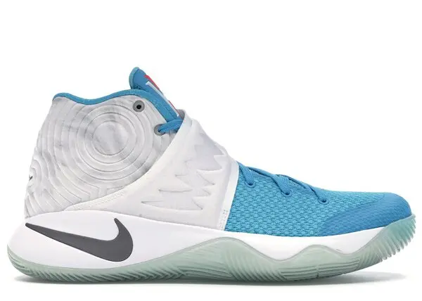 Nike Kyrie 2 Christmas Sneakers - White/obsidian/blue Lagoon