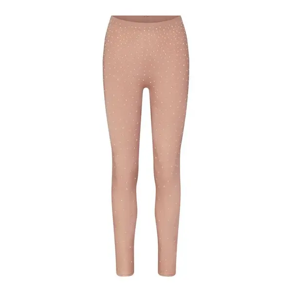 SKIMS X Swarovski Jelly Sheer High-waisted Leggings - Sienna