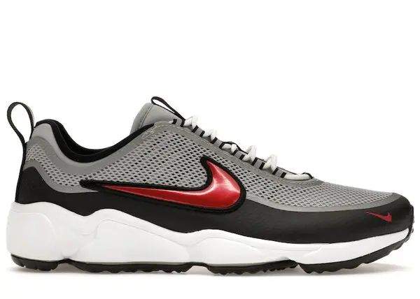Nike Air Zoom Spiridon Ultra Sneakers - Metallic Silver/desert Red/black