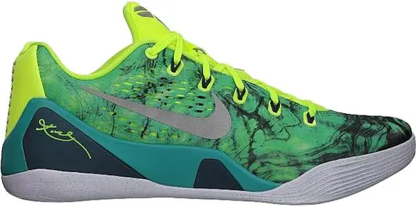 Nike Kobe Em Low Easter Sneakers - Turbo Green/metallic Silver/volt
