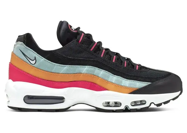 Nike Air Max 95 Essential Sneakers - Black/white/ocean Cube
