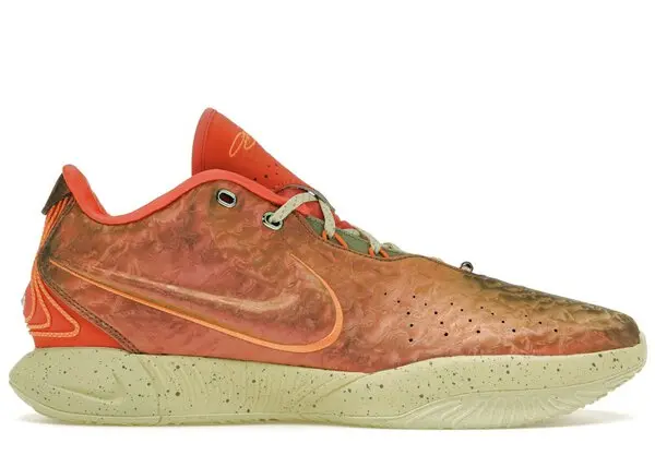 Nike Lebron 21 Queen Conch Sneakers - Ember Glow/elemental Gold/campfire Orange