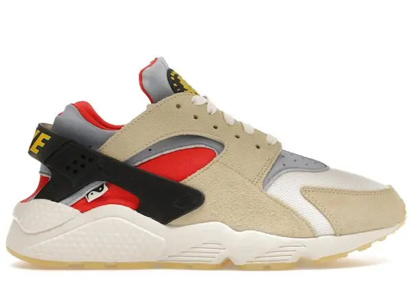 Nike Air Huarache Run Sneakers - Lemon Drop/sail/light Marine