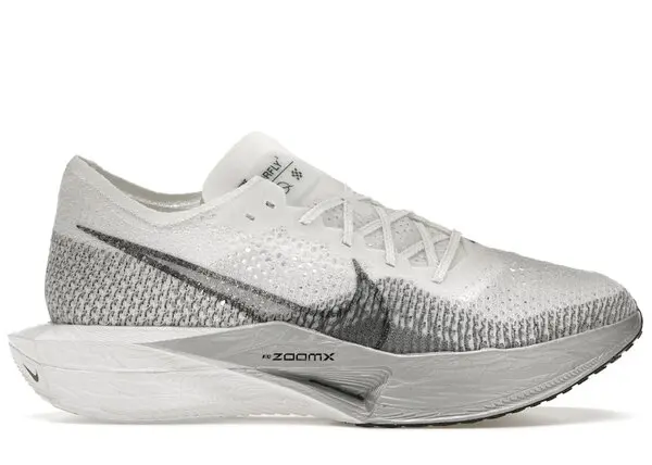Nike Zoomx Vaporfly 3 Sneakers - White/particle Grey/metallic Silver