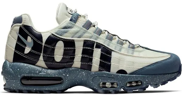 Nike Air Max 95 Sneakers - White/blue/black