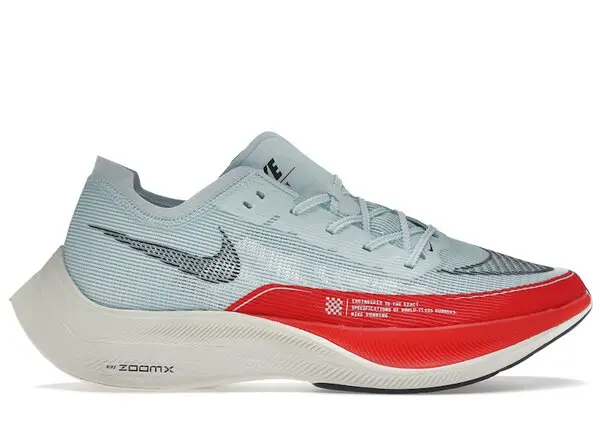 Nike Zoomx Vaporfly Next% 2 Og Running Sneakers - Glacier Blue/chile Red/pale Ivory