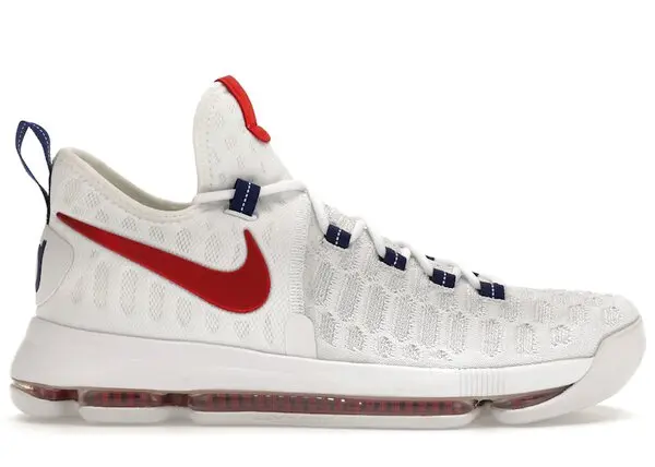 Nike Kd Usa Sneakers - White/university Red/racer Blue