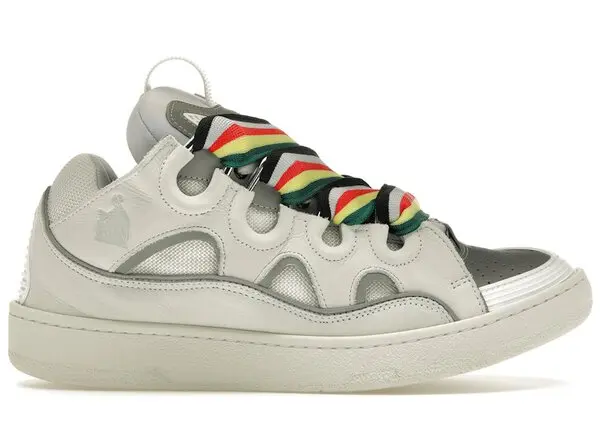 LANVIN Curb Low-top Sneakers - White/grey