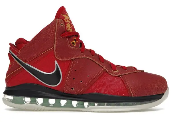 Nike Lebron Gym Red Sneakers - Gym Red/cucumber Calm/black