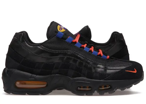 Nike Air Max 95 La Vs. Nyc - Black/rush Blue/brilliant Orange
