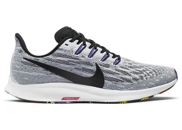 Nike Air Zoom Pegasus 36 Sneakers - White/black/hyper Grape