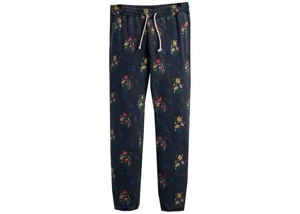 Kith Begonia Floral Williams I Sweatpant - Nocturnal