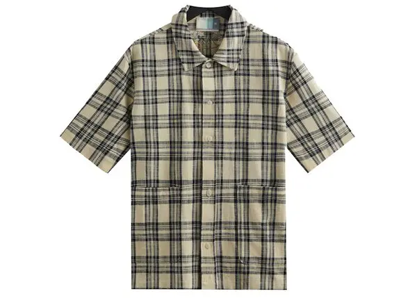 Kith Boxy Collared Overshirt - Nocturnal