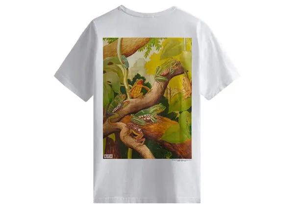 Kith Amnh Amphibians Vintage Tee Shirt - White