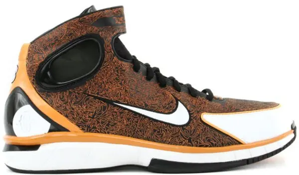 Nike Air Zoom Huarache 2k4 Laser Sneakers - Black/white/canyon