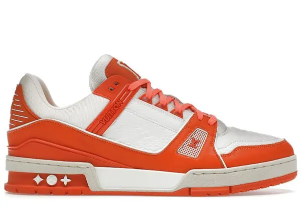 LOUIS VUITTON Trainer - Orange/white