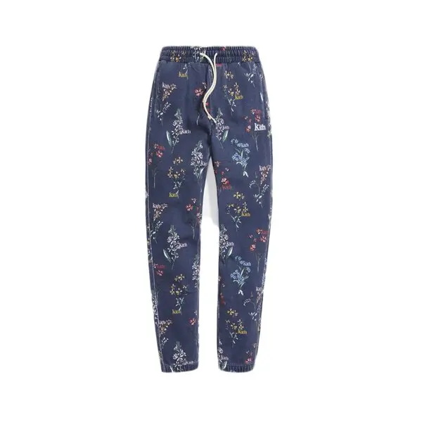 Kith Botanical Floral Williams Sweatpants - Nocturnal