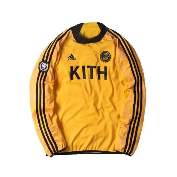 Kith Adidas Soccer Cobras Goalie Jersey Yellow Editorialist
