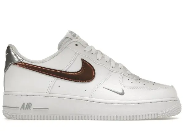 Nike Air Force 1 '07 Low Sneakers - White/wolf Grey/metallic Silver