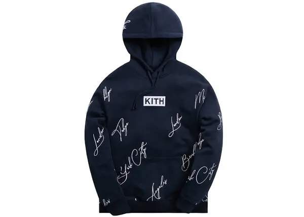 Kith City Script Hoodie