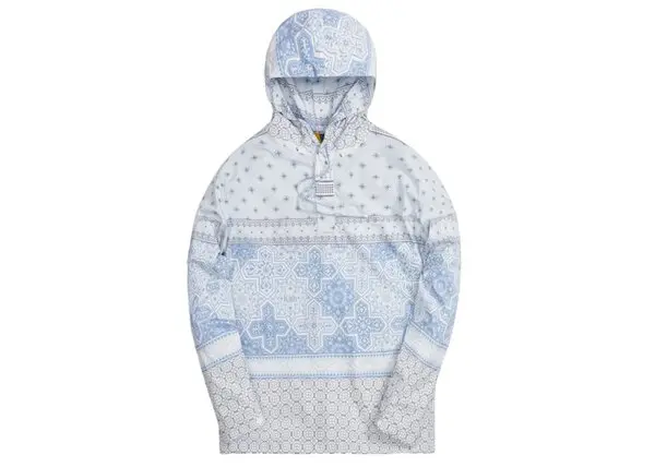 Kith Adler Poplin Hoodie - Avalanche