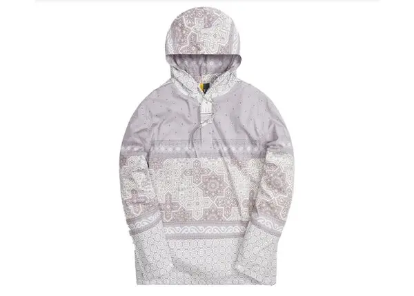 Kith Adler Poplin Hoodie - Dusty Mauve
